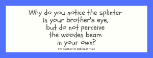 March 2, 2025: 8th Sunday in Ordinary Time (C) – Sunday Readings